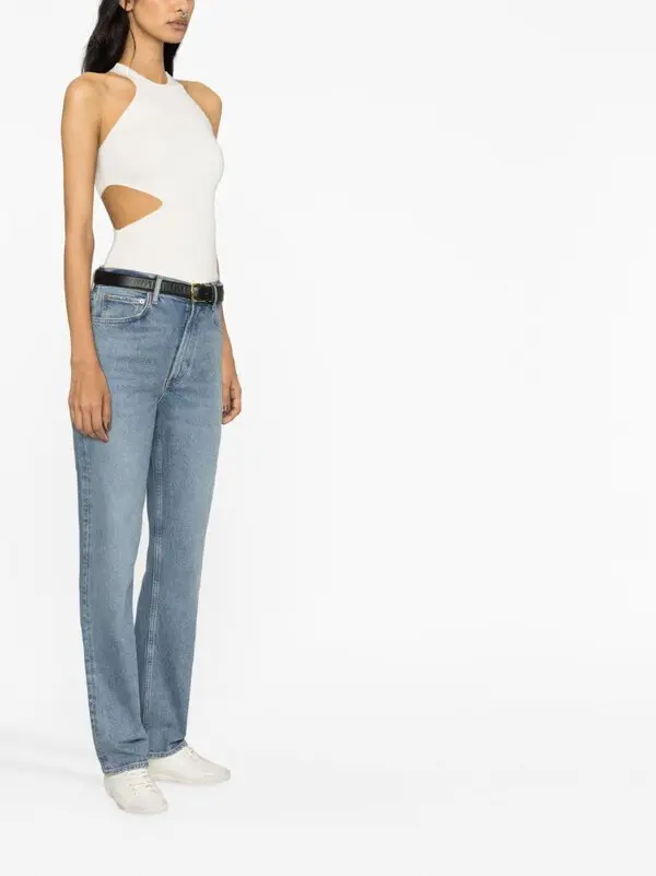 AGOLDE High-rise Straight-leg Jeans
