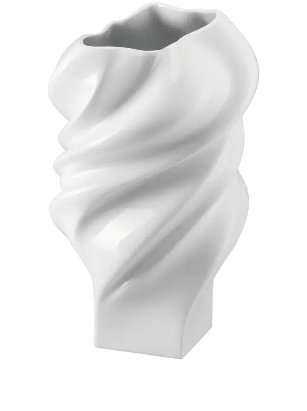 ROSENTHAL Squall Porcelain Vase - White