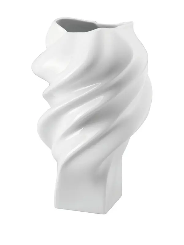 ROSENTHAL Squall Porcelain Vase - White