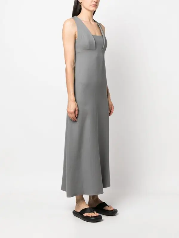 ALYSI Sleeveless Open-back Dress
