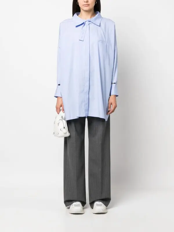 MAISON JEJIA Cut-out Detail Shirt