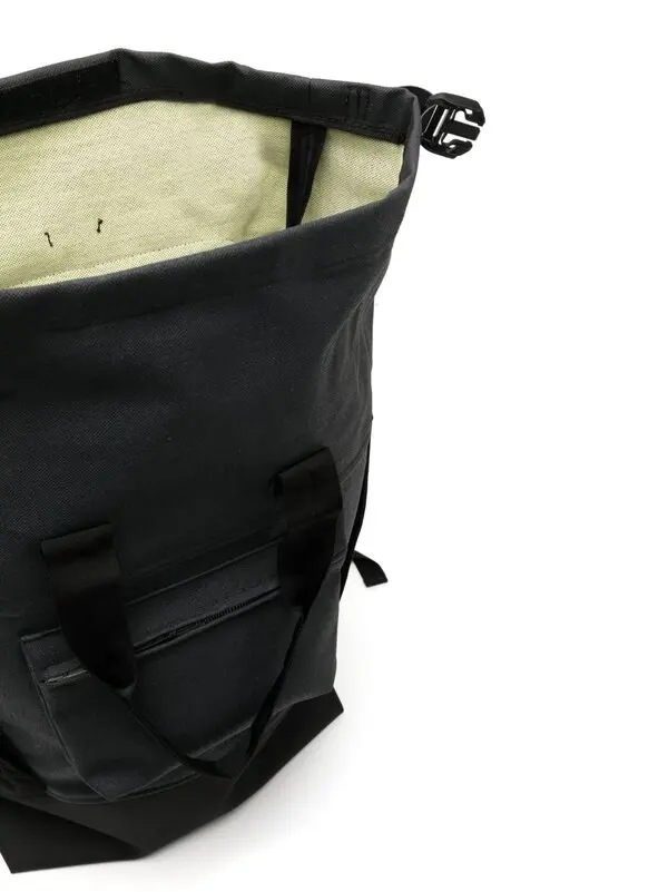 Gr10k Buckle-Fastening Waterproof Backpack In Black - 50% Off