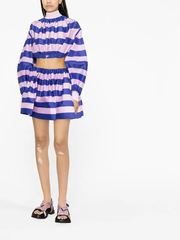 Zimmermann Horizontal-stripe Print Blouse