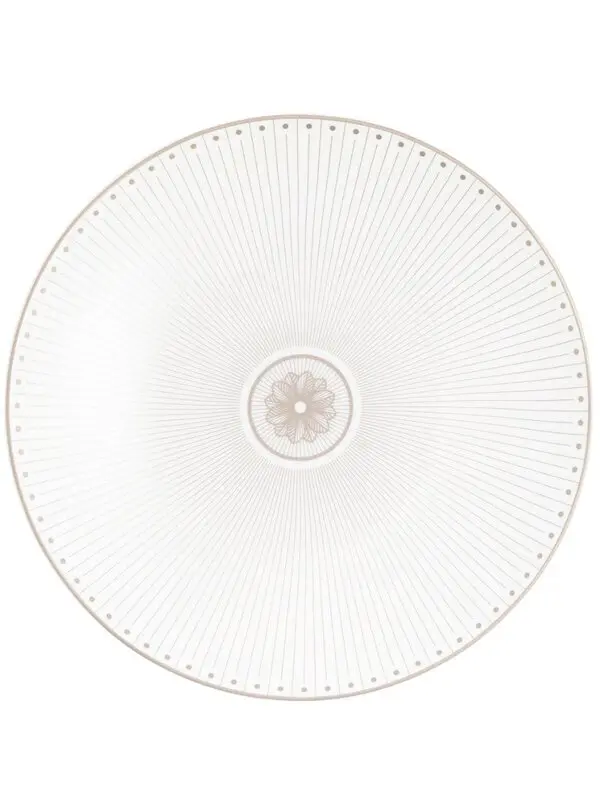 Christofle Malmaison Porcelain Dessert Plate