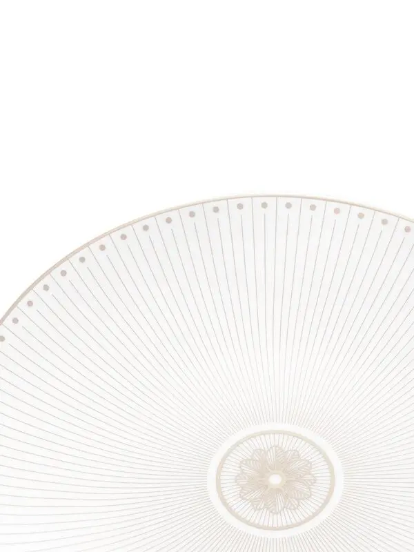 Christofle Malmaison Porcelain Dessert Plate