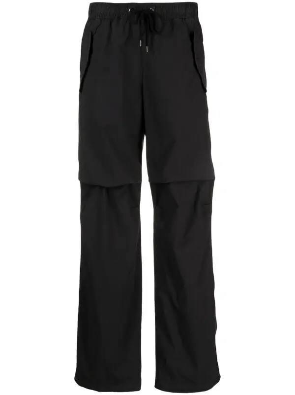 JAMES PERSE Draped Straight-leg Trousers