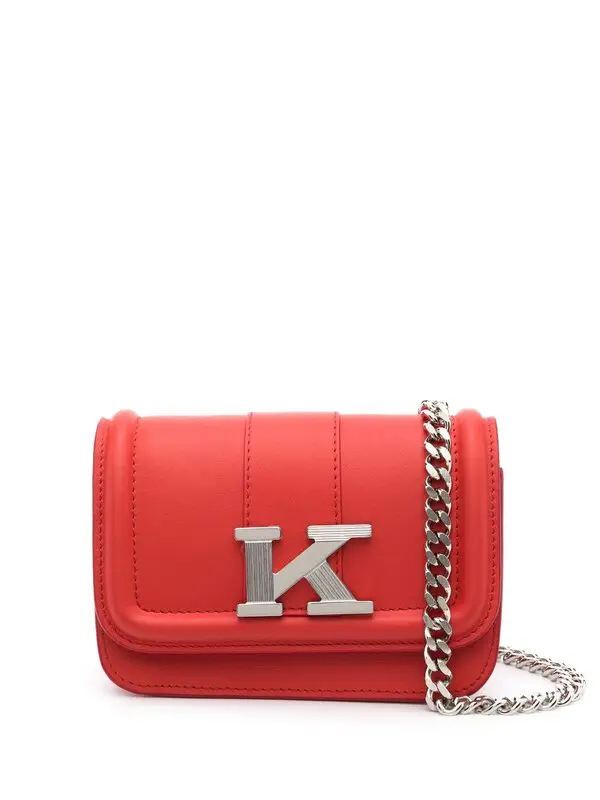 Kiton Logo-plaque Leather Mini Bag