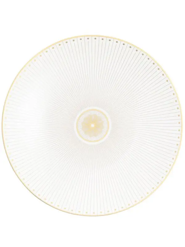 Christofle Dessert Porcelain Dessert Plate - White