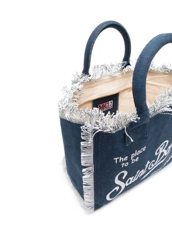 MC2 SAINT BARTH Vanity Beach Bag - Blue