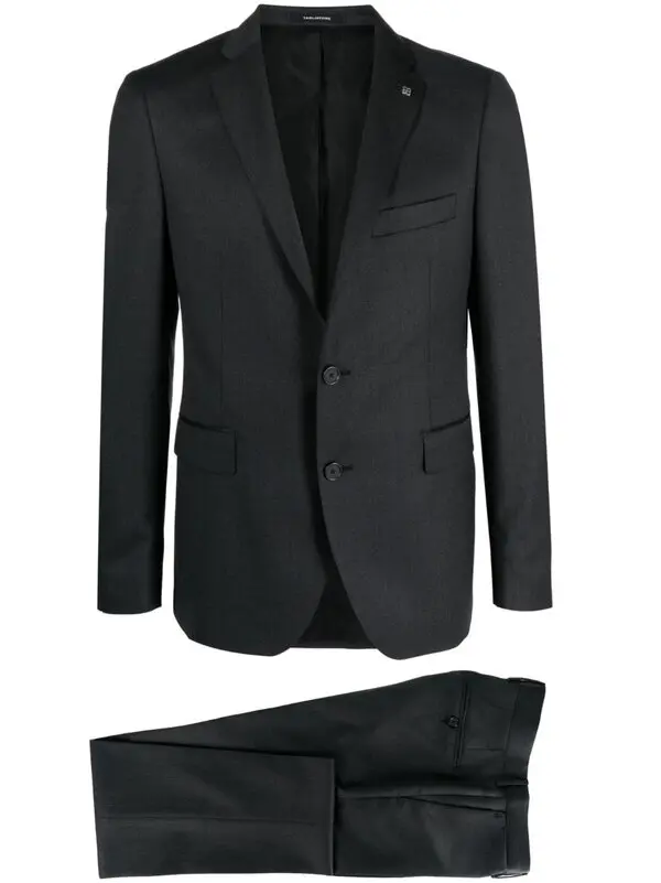 Tagliatore Single-breasted Buttoned Suit - Grey