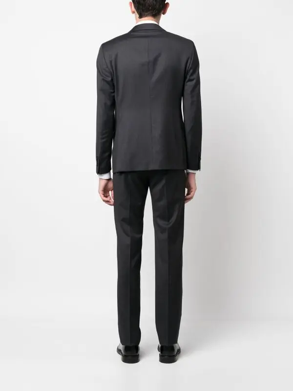Tagliatore Single-breasted Buttoned Suit - Grey