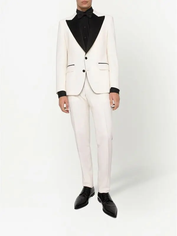 Dolce & Gabbana Stretch-wool Tuxedo Trousers