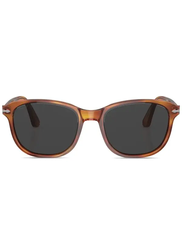 Persol Round-frame Sunglasses - Brown