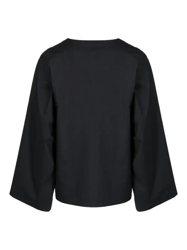 BY MALENE BIRGER V-neck Blouse - Black