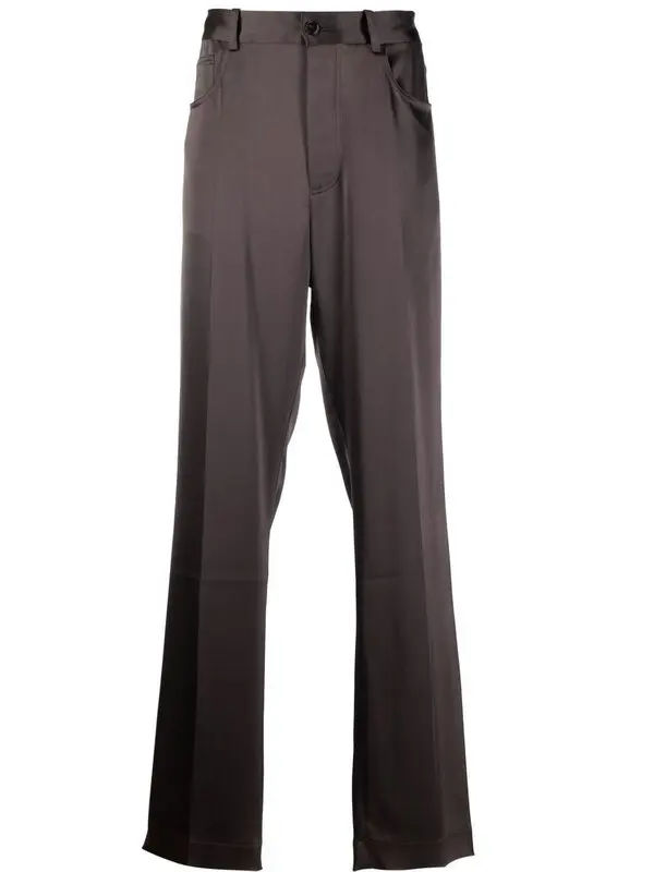Nanushka Mid-rise Straight-leg Trousers