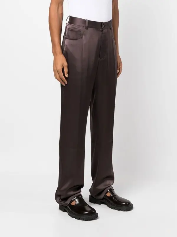 Nanushka Mid-rise Straight-leg Trousers