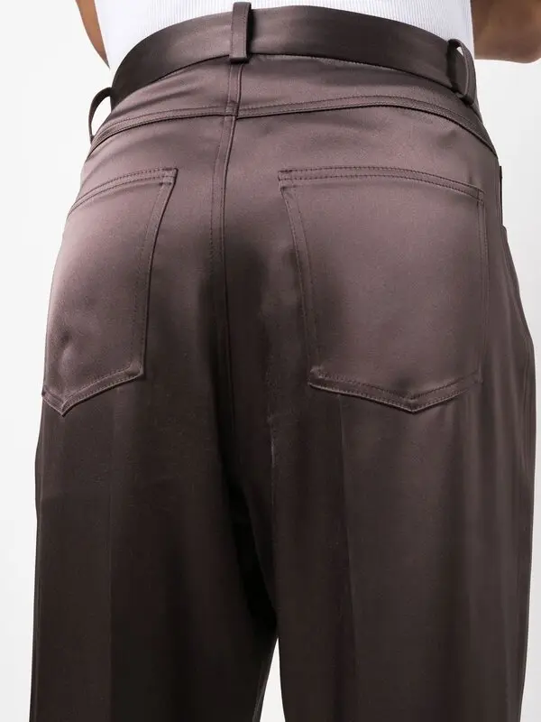 Nanushka Mid-rise Straight-leg Trousers
