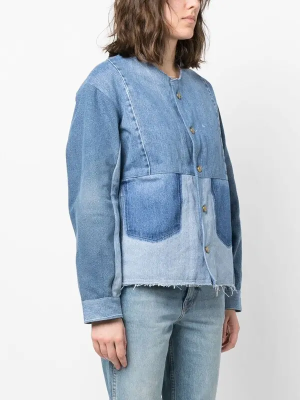B Sides Lou Patchwork Denim Jacket