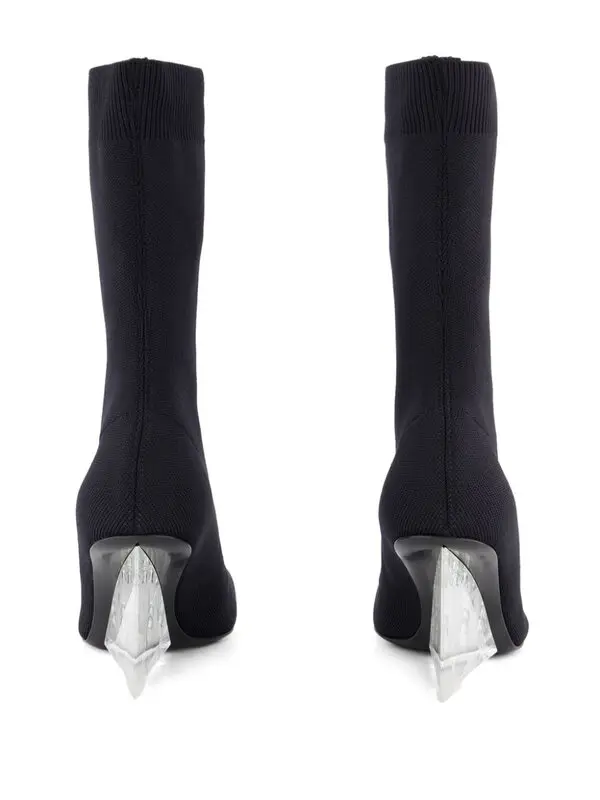 Alexander McQueen Shard 115mm Wedge Boots