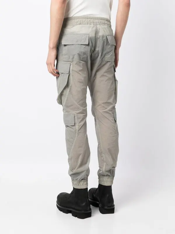 Rick Owens Drawstring-waist Skinny-cut Cargo Pants