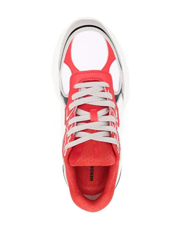 Heron Preston Block Stepper Low-top Sneakers - White