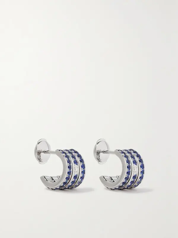 PIAGET Possession 18-karat White Sapphire And Diamond Single Earring - Gold