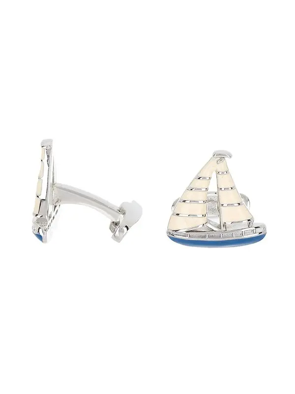 LINK UP Sailboat Cufflinks