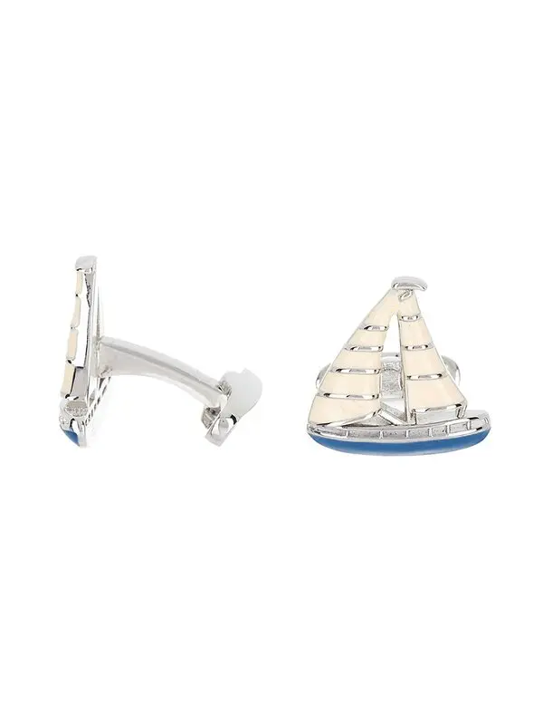 LINK UP Sailboat Cufflinks