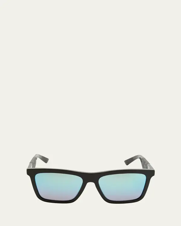 Dior Cd-diamond Two-tone Metal Sunglasses - Shiny Palladium/green Mirror