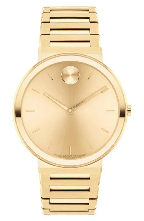 Movado Horizon Bracelet Watch - Yellow Gold