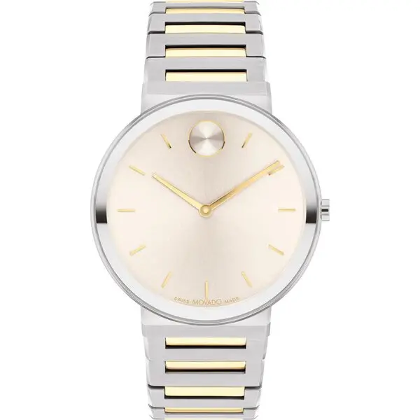 Movado Horizon Bracelet Watch - Beige Dial