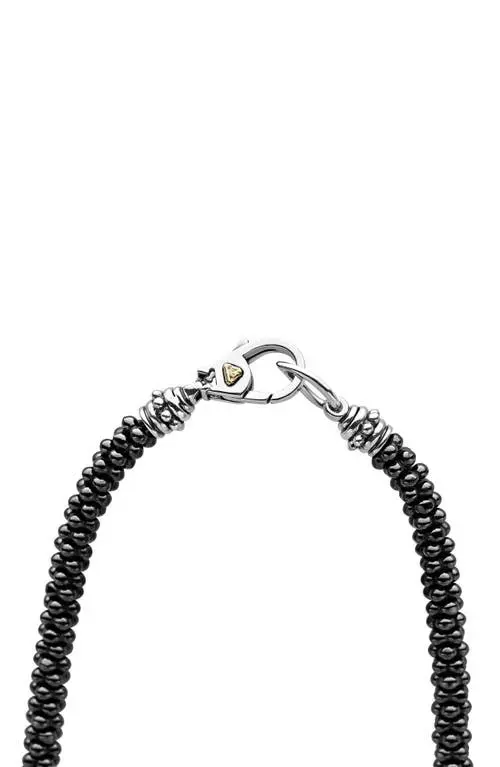 Lagos Caviar Bead Rope Necklace