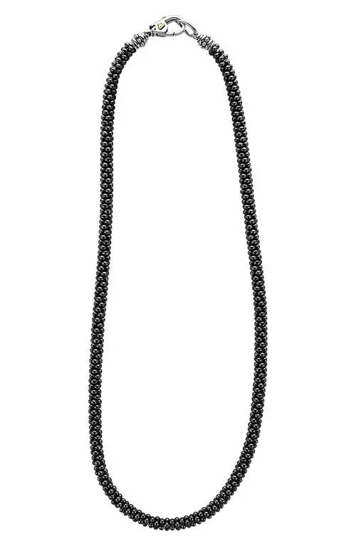 Lagos Caviar Bead Rope Necklace