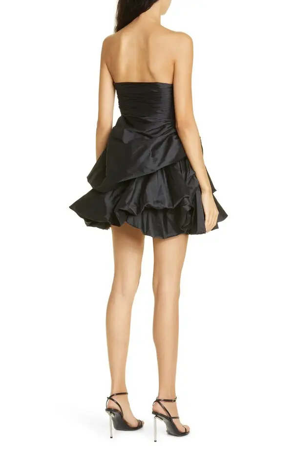 aje daybreak strapless mini dress AJE Daybreak Strapless Mini Dress Purple Size 4
