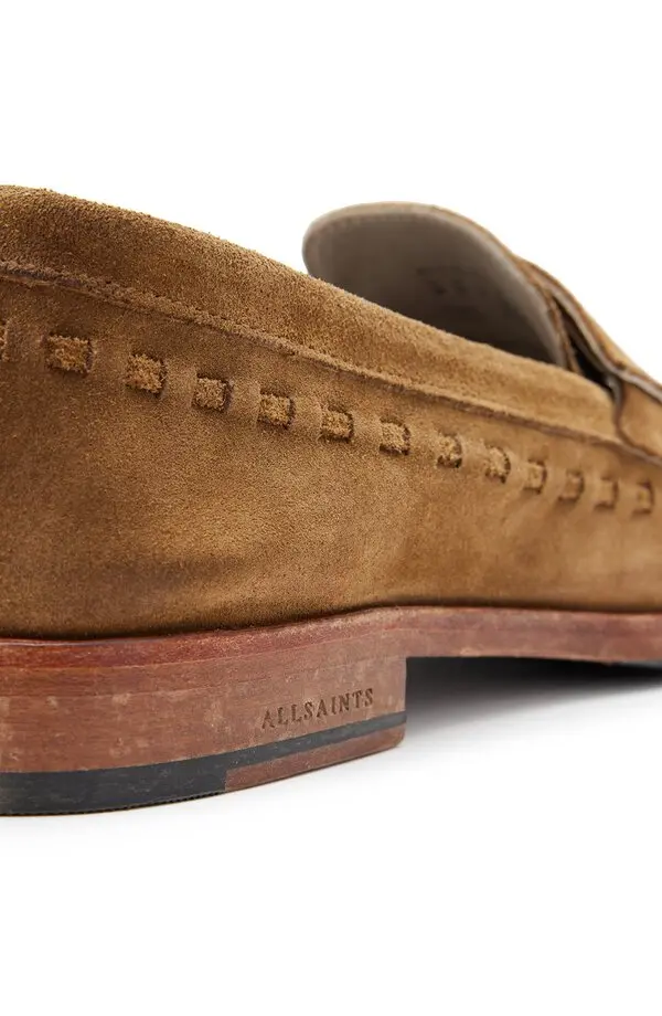 Allsaints Sammy Penny Loafer - Tan | Editorialist display picture 2