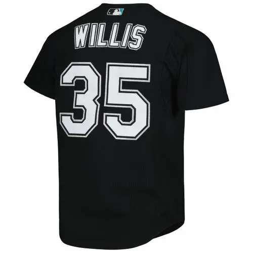 Mitchell & Ness Dontrelle Willis Florida Marlins Cooperstown Collection Mesh Batting Practice Button-up Jersey