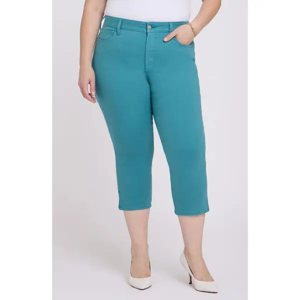 NYDJ Chloe Capri Jeans - Harbor Blue