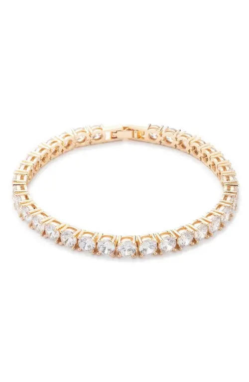 Marchesa Cubic Zirconia Bracelet - Gold