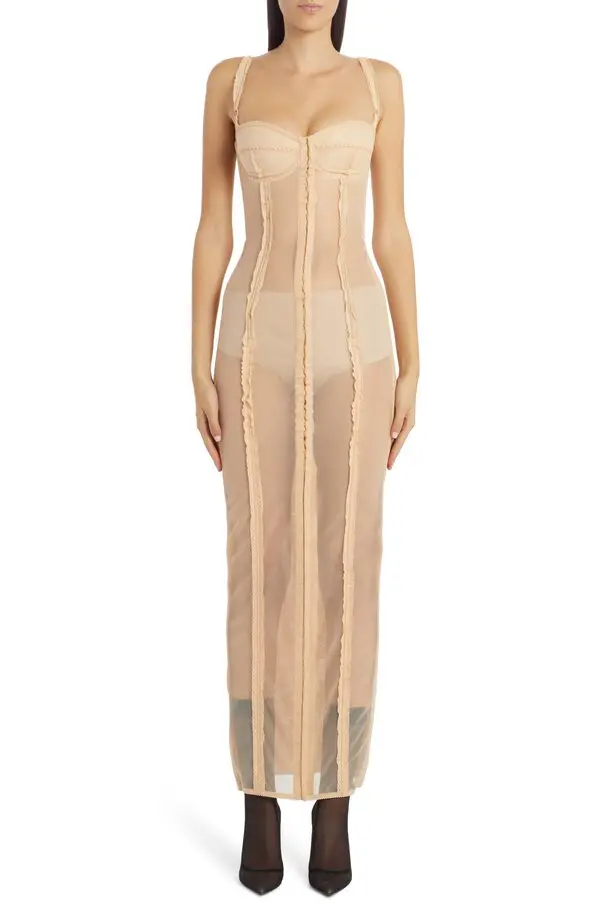 strapless open back dress ZARA. Pink satin dress with button detail. Size XS – Hibuy market main image 0