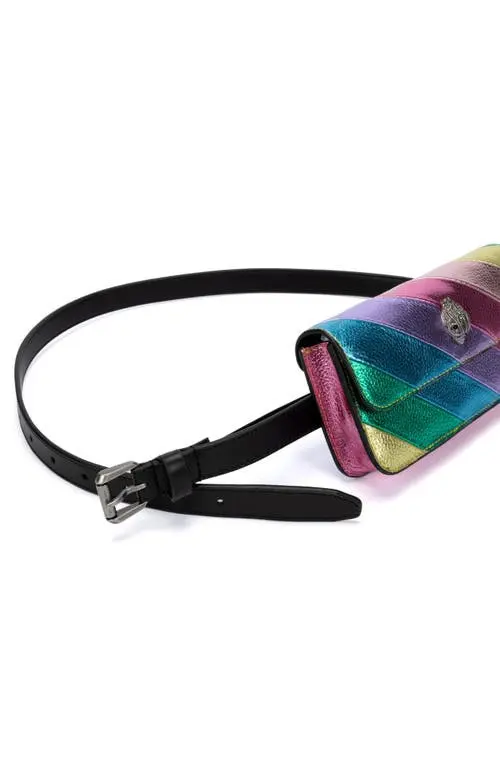 Kurt Geiger Pastel Rainbow Belt Bag