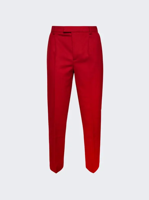 VTMNTS Wool Tailored Pant - Red