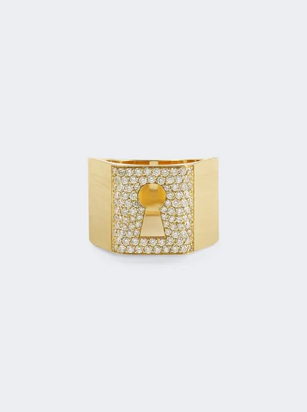 MYSTERYJOY Protection Ring - 18k Yellow Gold