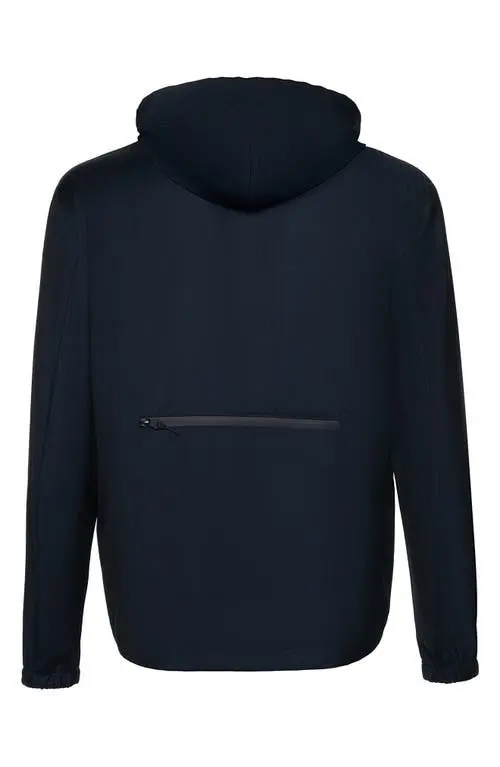 Cardinal Of Canada Beckett Water Repellent Hooded Herringbone Wool Rain Coat