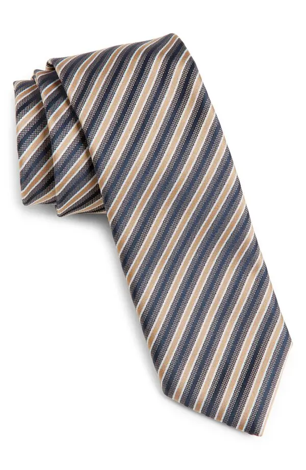 BOSS Stripe Silk Tie