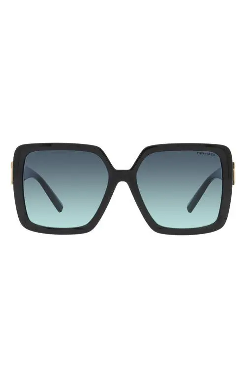 Tiffany & Co. 58mm Square Sunglasses - Black