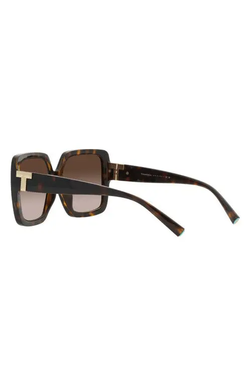 Tiffany & Co. 58mm Square Sunglasses - Havana