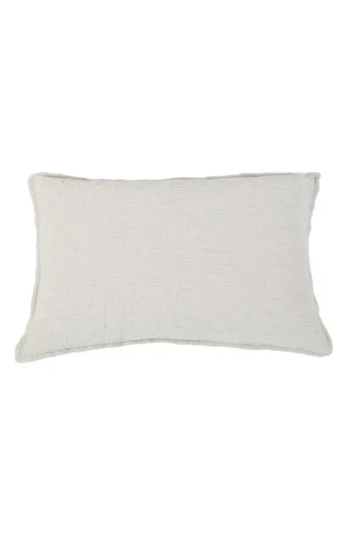 POM POM AT HOME Ojai Textured Cotton Sham - Greige