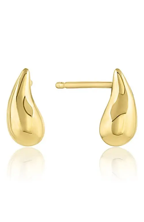 SET & STONES Sevilla Stud Earrings - Yellow Gold