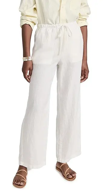 Rails Emmie Linen Pants - White