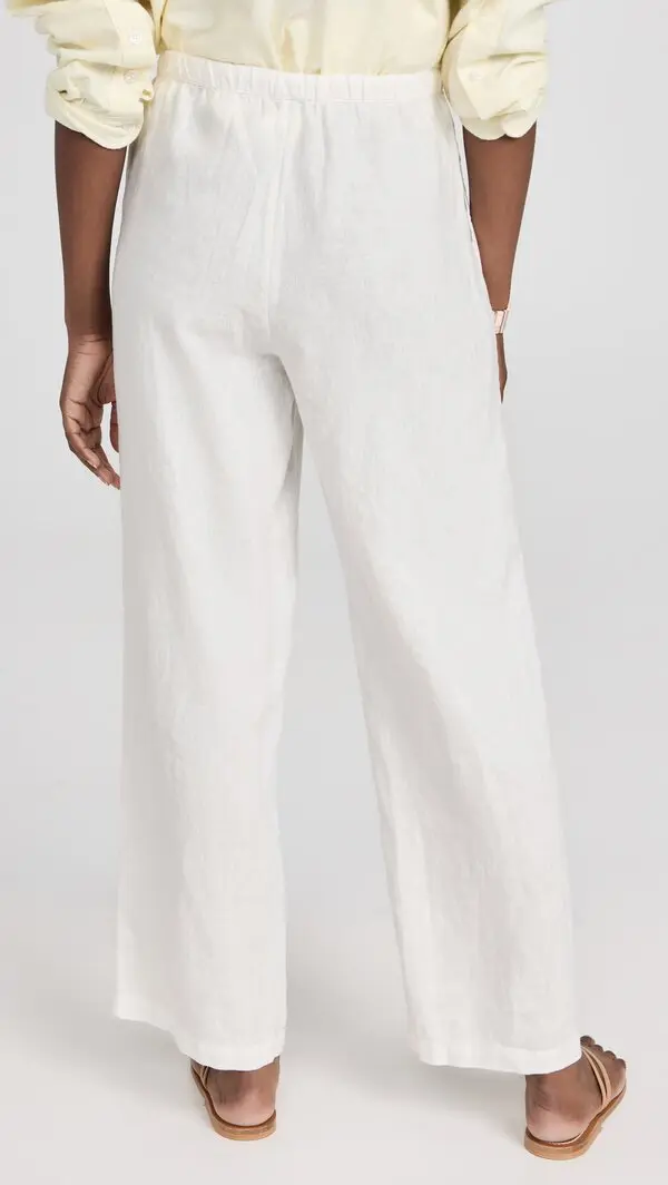 Rails Emmie Linen Pants - White